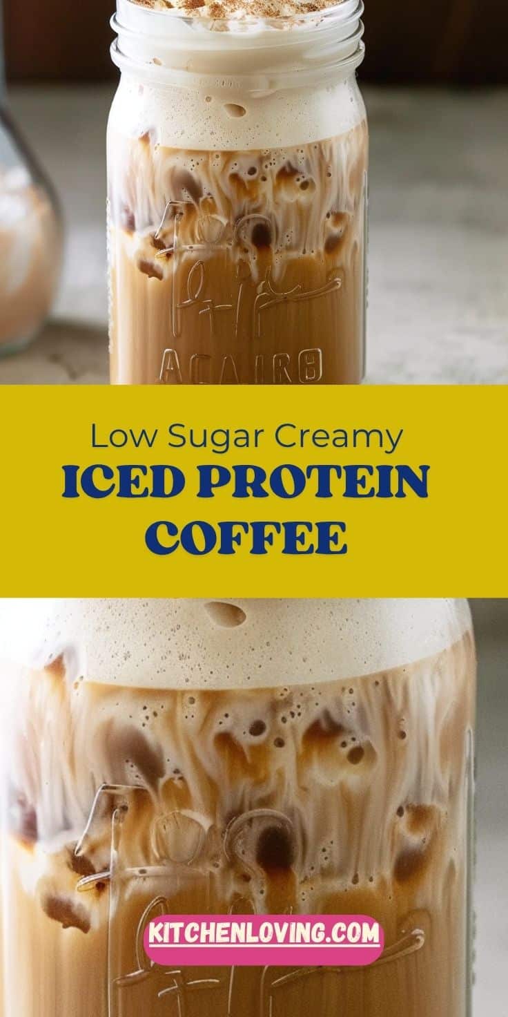 Iced Protein Coffee (The Best Recipe) | Kitchen Loving