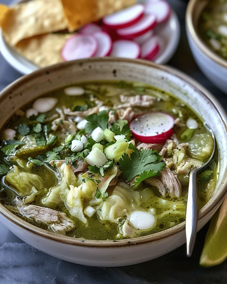 Chicken Pozole Verde | Kitchen Loving