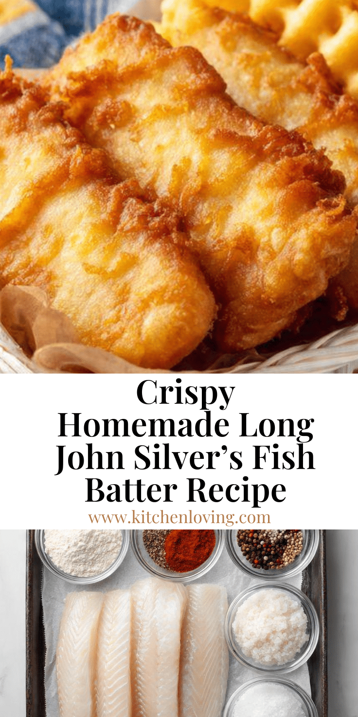 Long John Silvers Fish Batter Copycat Recipe | Crispy & Delicious