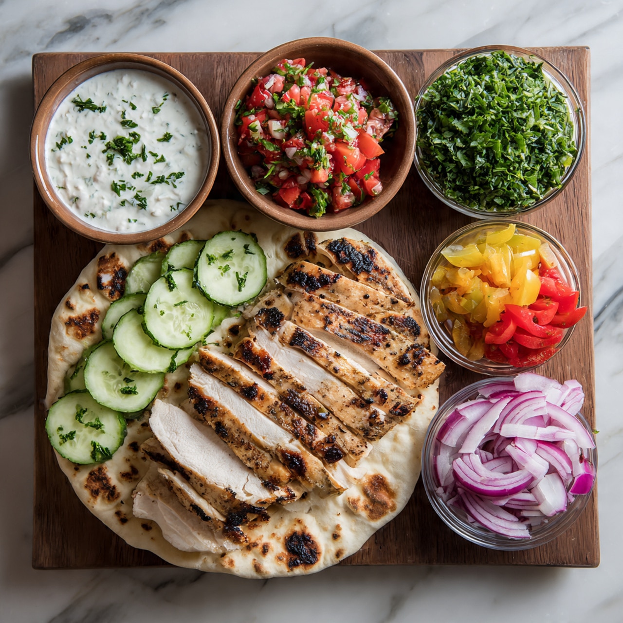 Irresistible Chicken Shawarma with Creamy Garlic Sauce