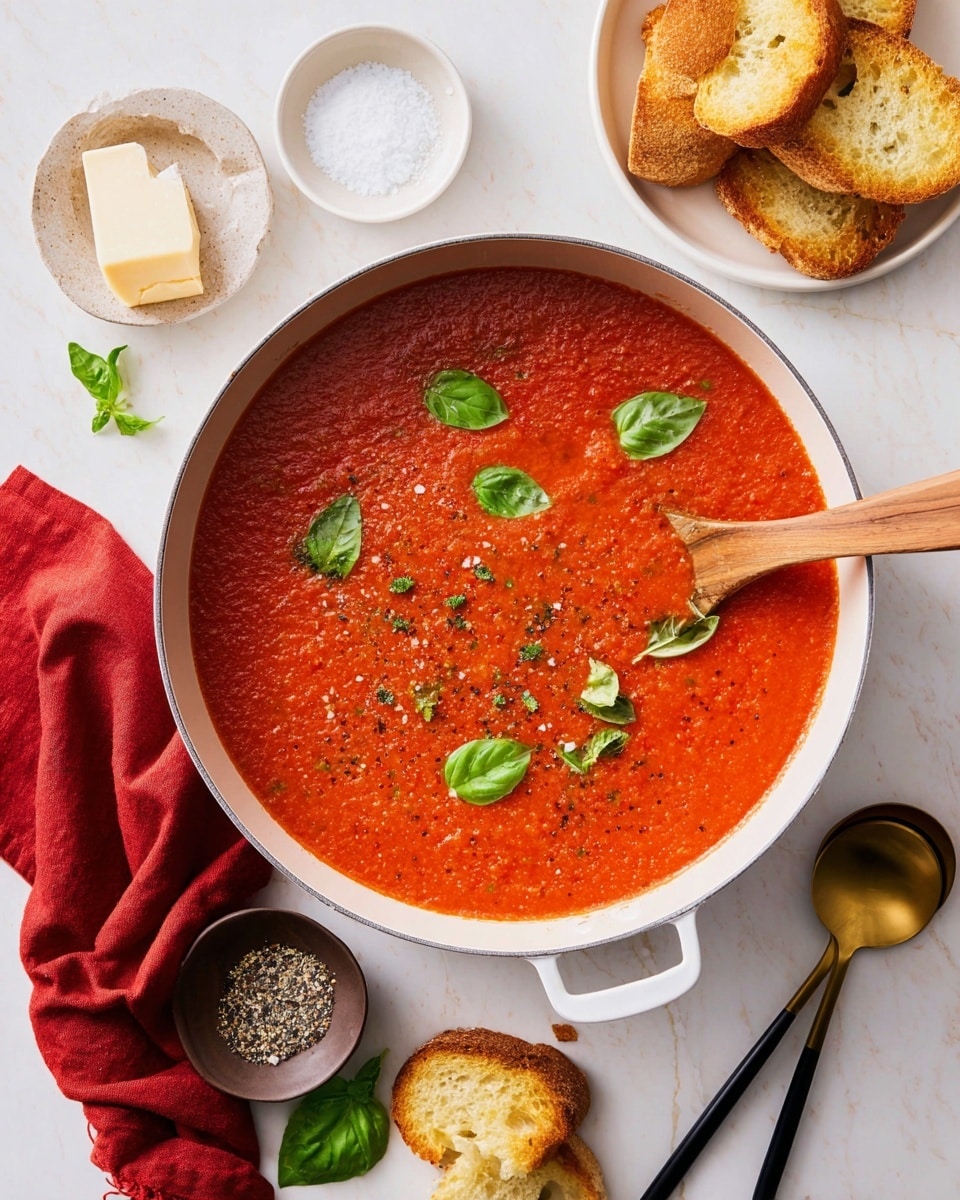 High Protein Tomato Soup with Cottage Cheese | Nourishing & Delicious