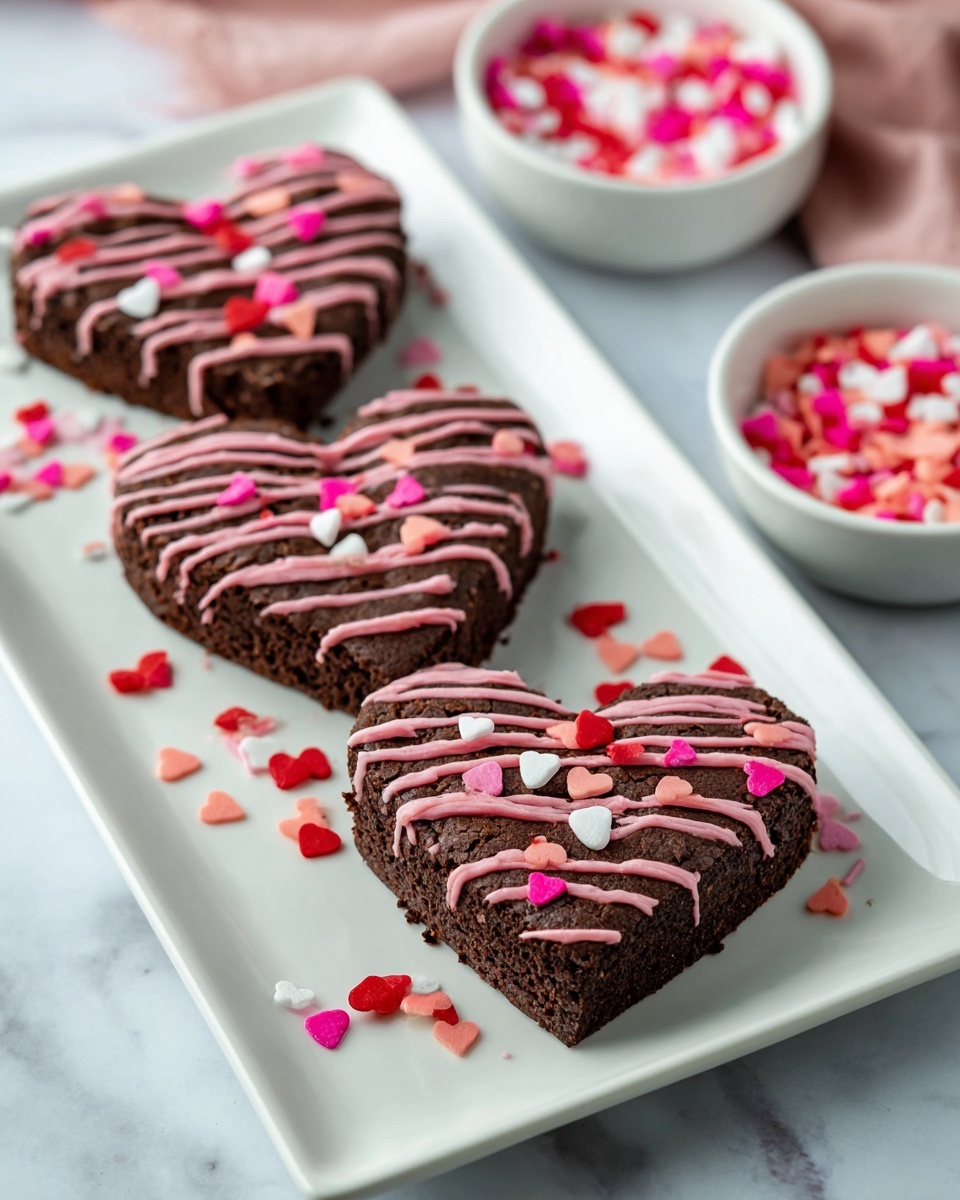 Heart Shaped Brownies Recipe – Irresistibly Fudgy & Romantic