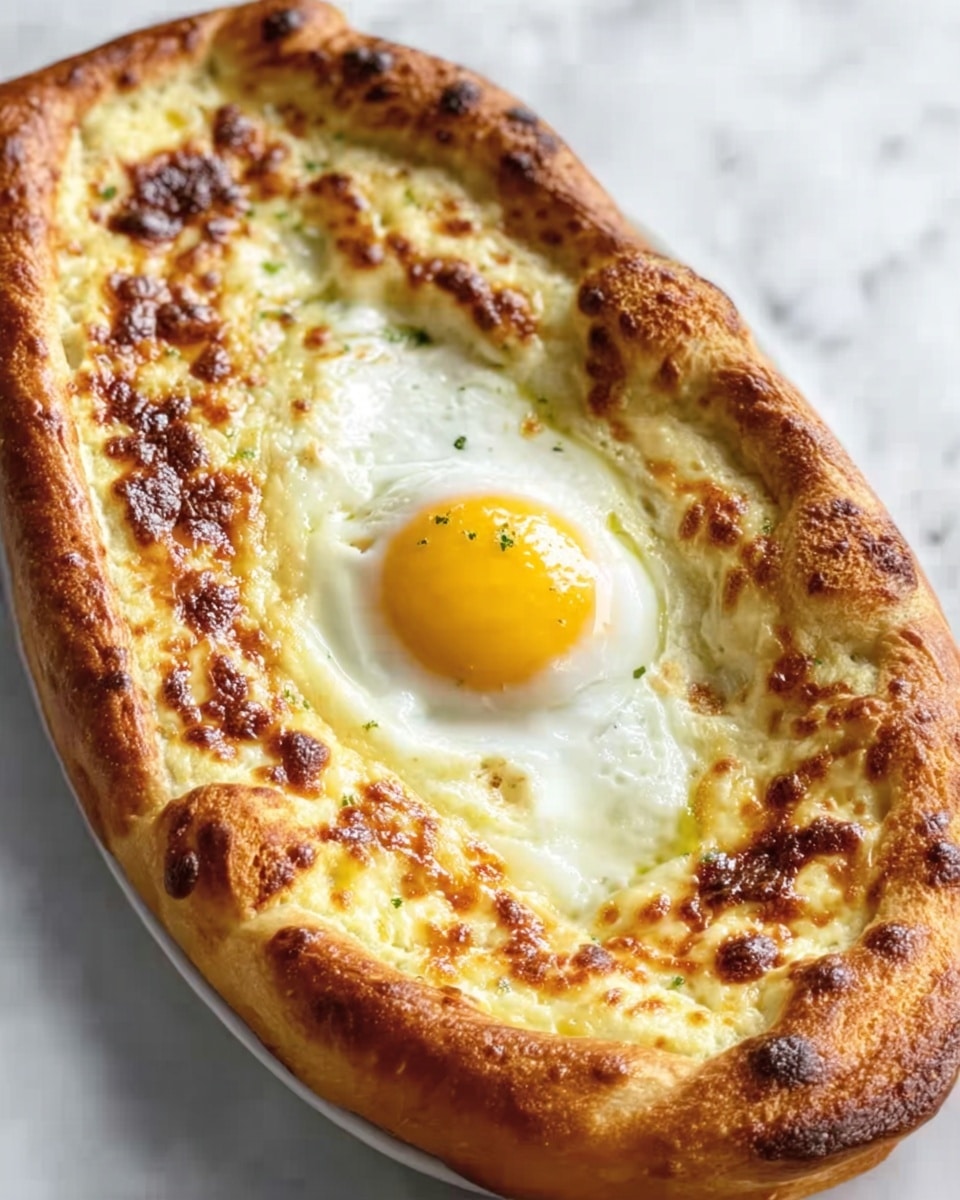Cheese-Stuffed Georgian Khachapuri: Irresistibly Soft & Cheesy