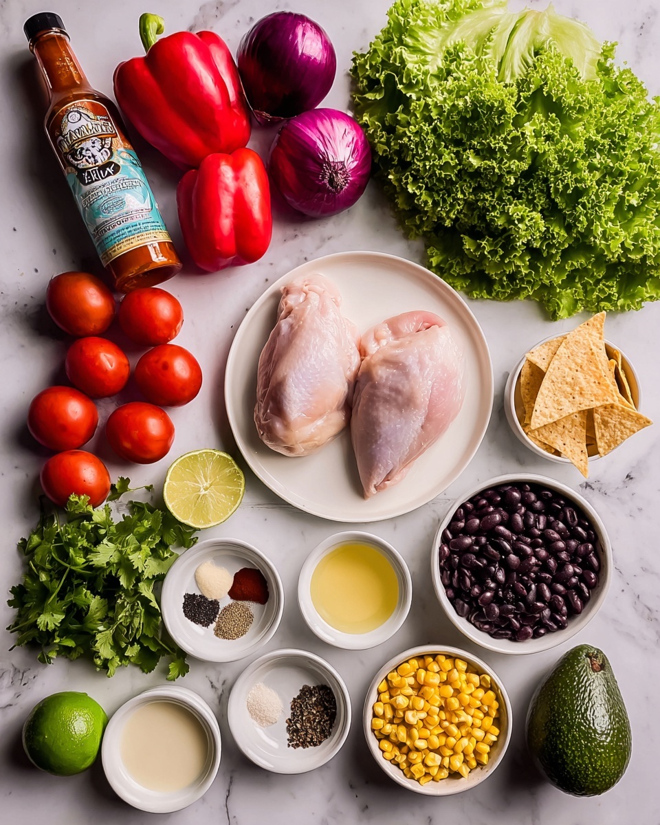 Spicy Southwest Chicken Salad with Ranch Dressing | Flavorful & Easy