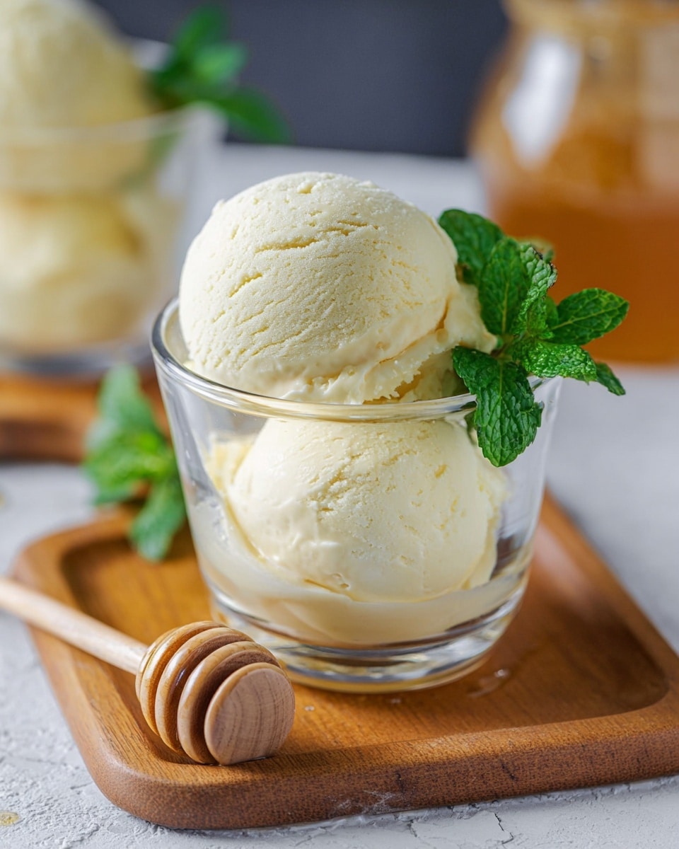 Burnt Honey Ice Cream: Unique & Smoky Dessert Delight