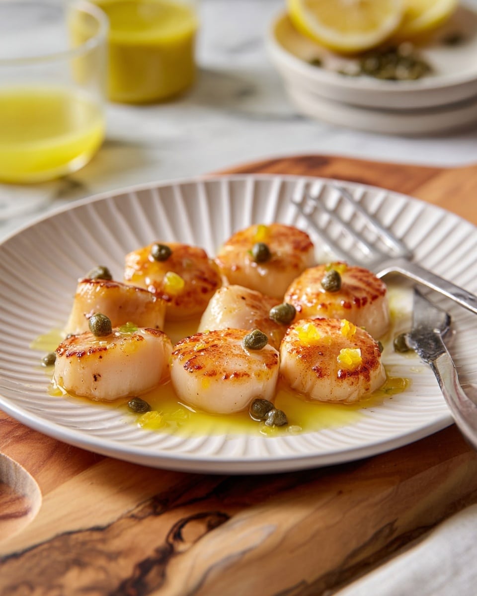 Gordon Ramsay Garlic Scallops - Juicy & Easy Seafood Recipe