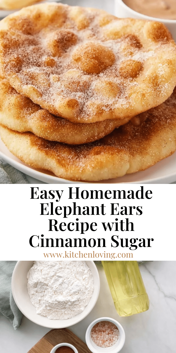 Elephant Ears Recipe: Irresistibly Crispy Cinnamon Fried Treats