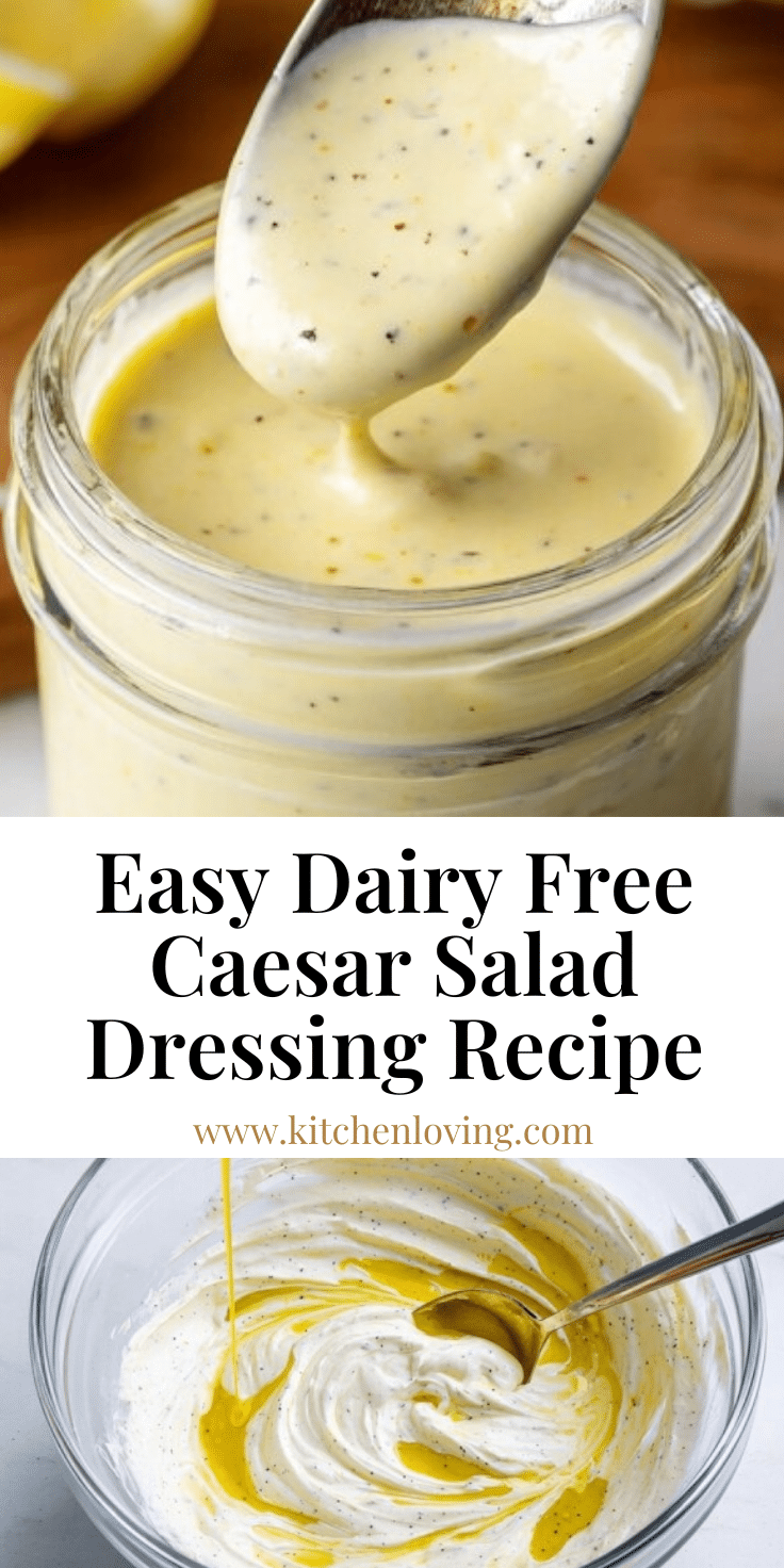 Dairy-Free Caesar Salad Dressing: Creamy & Quick Recipe
