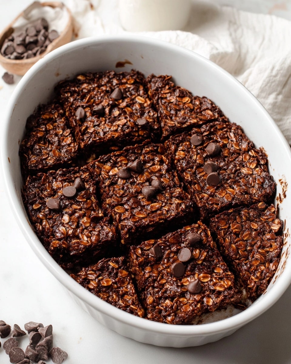 Brownie Baked Oatmeal: Delicious Healthy Breakfast Idea