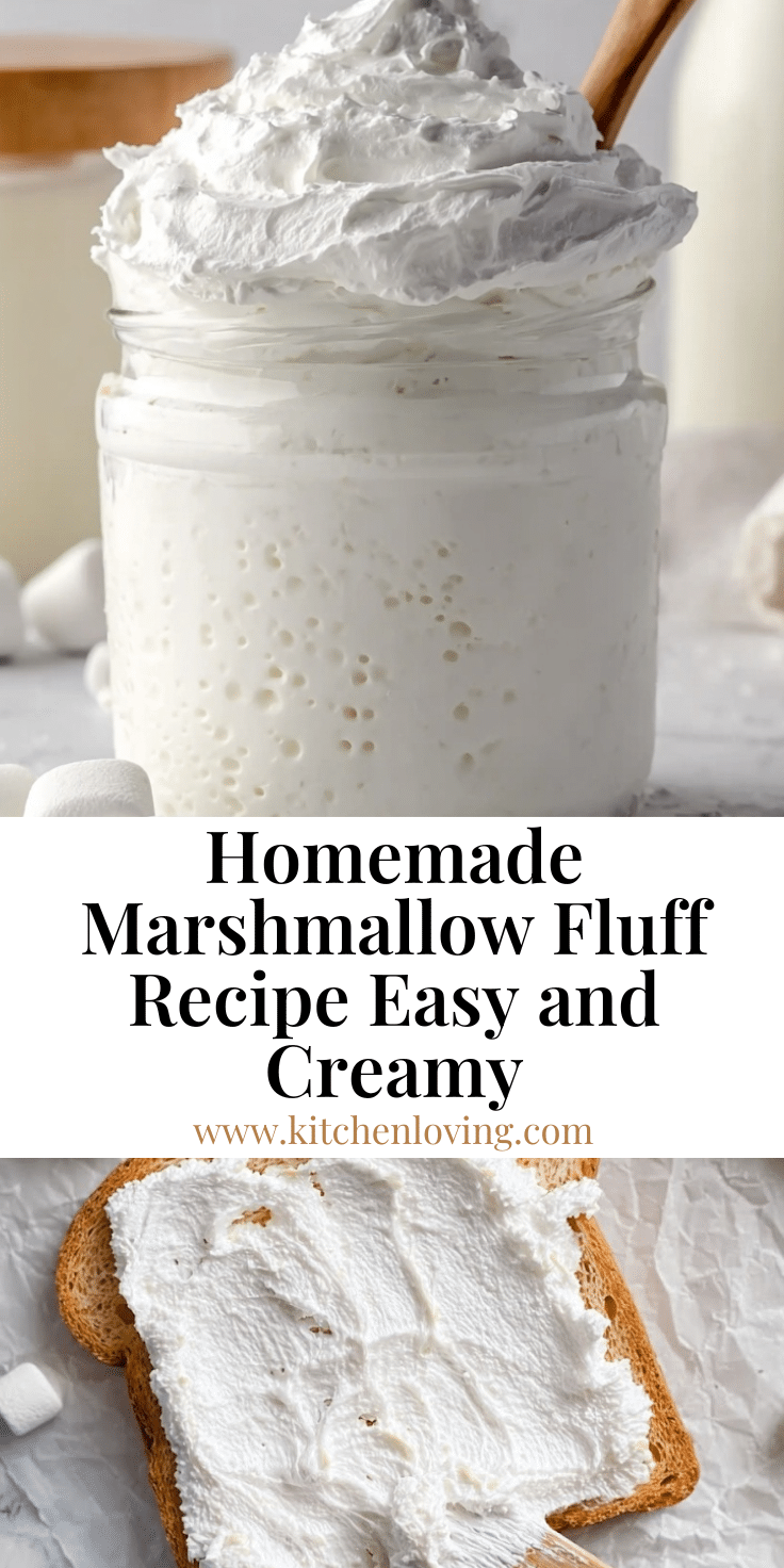 How to Make Marshmallow Fluff | Easy Homemade Fluffy Topping