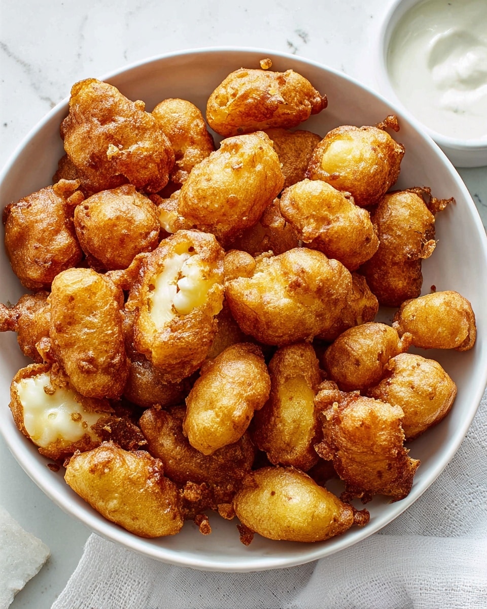 Crispy Fried Cheese Curds: Irresistibly Crispy Cheese Snack