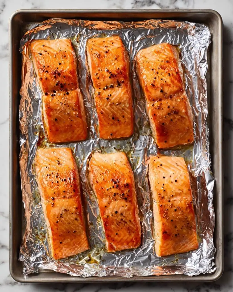 Lemon Dill Salmon with Creamy Greek Yogurt Sauce - Delicious & Easy